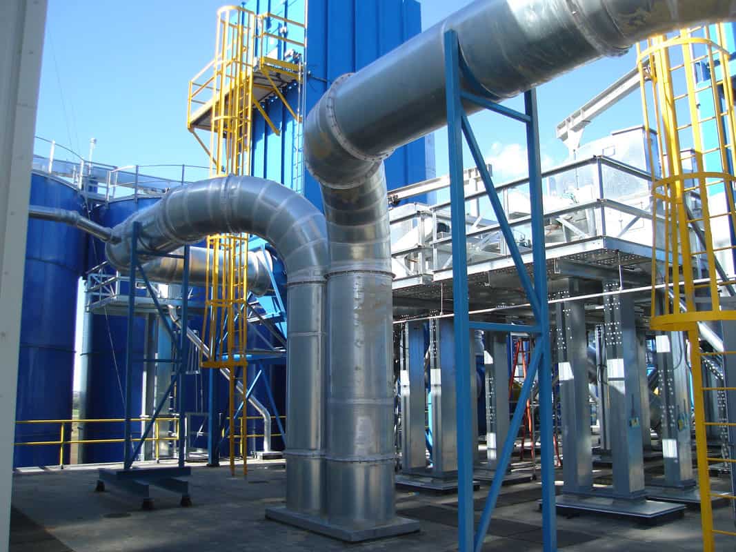 Structural Steel Fabrication for Industrial Ventilation
